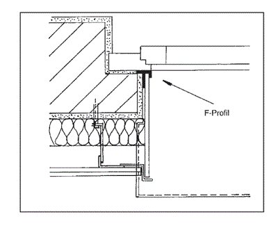 Fassadenprofile / Gummifugenbänder - F - Profile Alu 1.8 mm : Glaromat ...